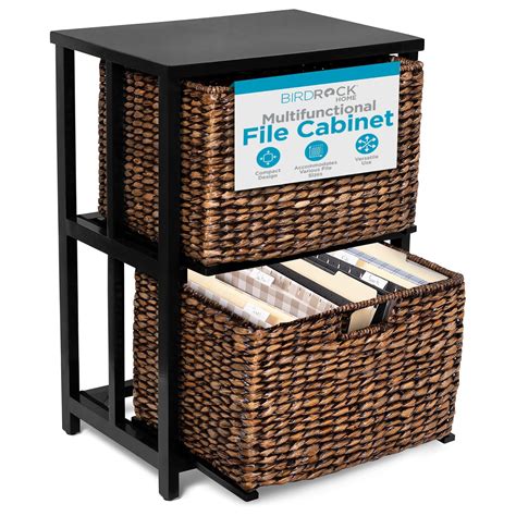 2 Tiered File Cubby W Wood Top File Cabinet Home