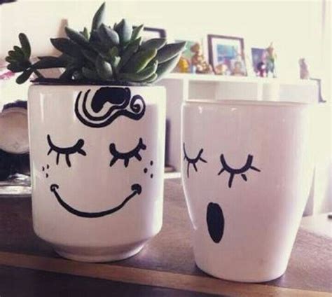 Canecas Pintadas Com Caneta Sharpie Tutorial Artofit
