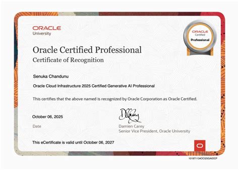 Oracle Generativeai Cloudcomputing Machinelearning Innovation Ai