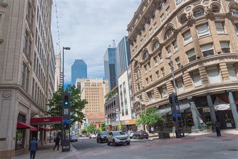 Main Street In Dallas The Heart Of The Citys Vibrant Downtown District