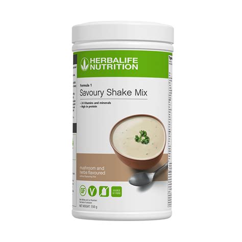 Formula 1 Savoury Shake Mix Mushroom And Herbs 550 G Hl24store
