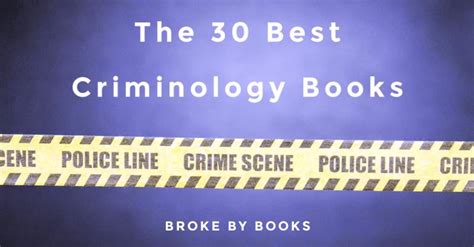 Chelsea Binns Phd Cfe Lpi On Linkedin The 30 Best Criminology Books