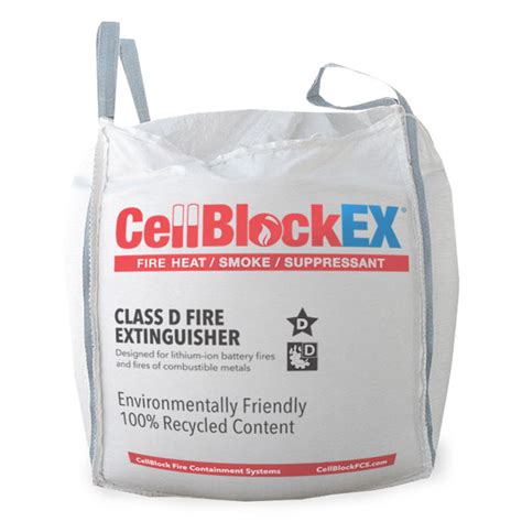 Cellblockex Lithium Ion Fire Suppressant Cellblock Fcs