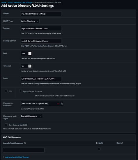 Active Directory Ldap User Sync Device42