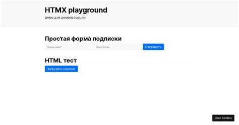 Htmx Playground Forked Codesandbox Htmx Playground Forked Codesandbox