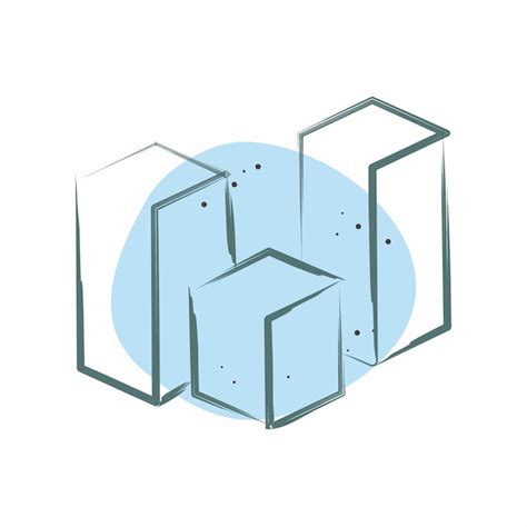 Premium Vector Icon 3d Visualication Related To 3d Visualization Symbol Color Spot Style