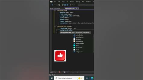 Smooth Hover Animation In Css Gradient Magic 🌈coding Frontendcourse Codingtips Shorts