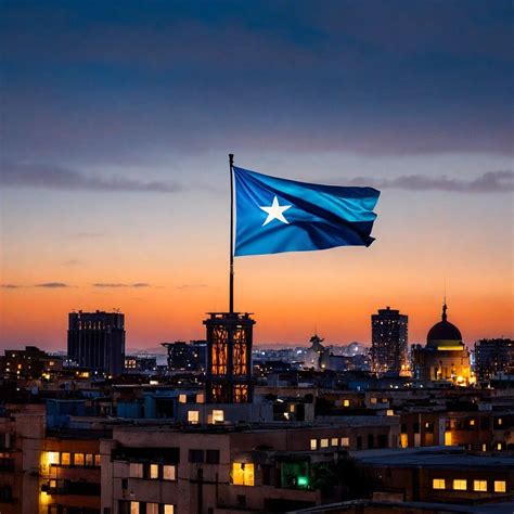 Somali Flag Night Somali Flag Wallpaper Somali Flag Somali Flag Art