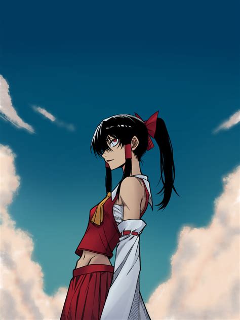 Safebooru 1girl Absurdres Arm Warmers Bare Shoulders Black Hair