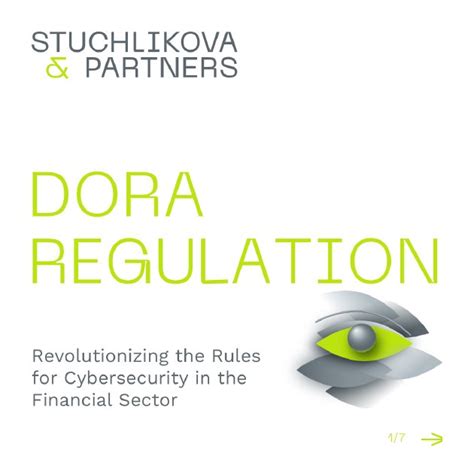 Dora Summary Of New Obligations In A Concise Infographic Stuchlíková And Partners
