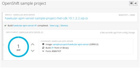 Hawkular Monitoring Application Performance Within Openshift