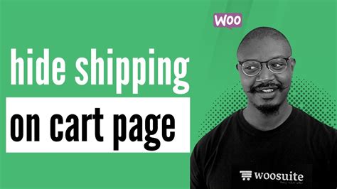 How To Hide Shipping On Woocommerce Cart Page Youtube