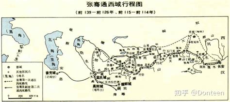 历史必知100事 10张骞通西域开辟丝绸之路 知乎