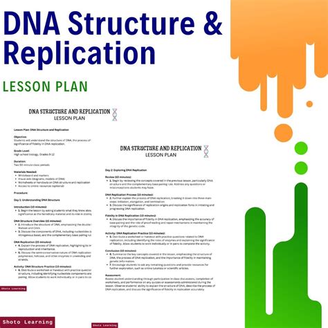 Dna Structure Worksheet Engaging Exercises With Answers