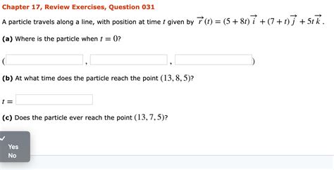 Solved Chapter Review Exercises Question A Particle Chegg