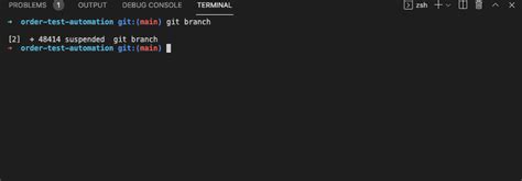 Visual Studio Code My Integrated Vscode Terminal Zsh Opens Git Cli