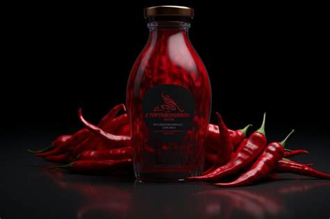 63 000 Chilli Bottle Mockup Pictures