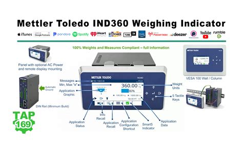 Ind360 Next Gen Weighing Indicator From Mettler Toledo P169 The
