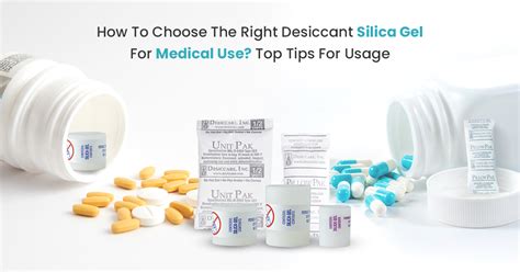 Desiccant Silica Gel For Medical Use