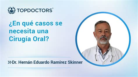 ¿en Qué Casos Se Necesita Una Cirugía Oral Youtube
