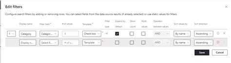 cannot connect pnp search result to a search filter web part no available filter to display