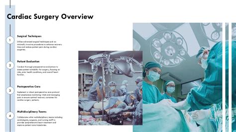Cardiac Surgery Overview Cardiac Units Ppt Powerpoint St Ai Ss Ppt