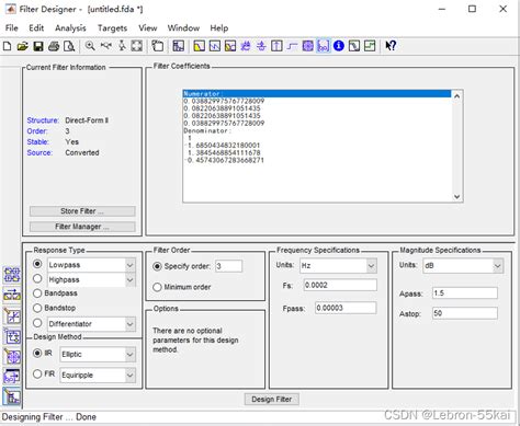 Matlab中filter Design和simulink仿真的实操与训练1simulink带阻滤波器在哪 Csdn博客