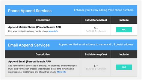 Self Serve Batch And Bulk Append Enformiongo