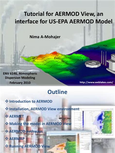aermod demo pdf meteorology input output