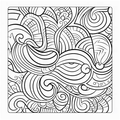 18000 Coloring Page With Thick Lines Pictures