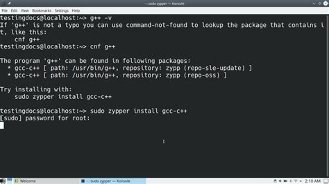 Install GCC C Compiler On OpenSuse TestingDocs