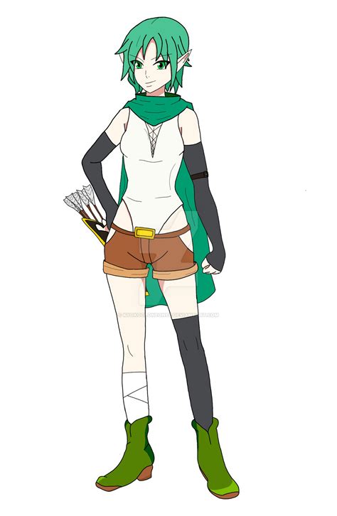 Jade The Forest Elf Remake By Kyokocloneonce On Deviantart