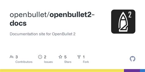 Github Openbulletopenbullet2 Docs Documentation Site For Openbullet 2