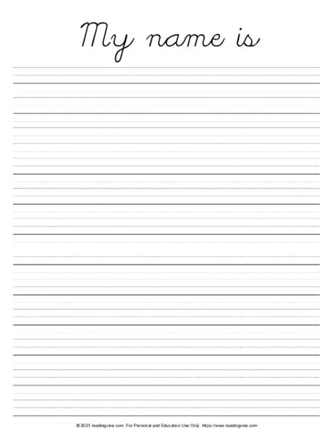 Cursive Alphabet Write Your Name Image ReadingVine