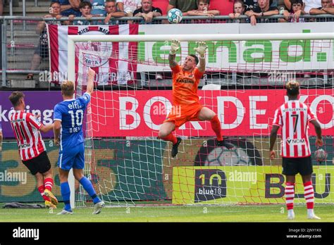 Rotterdam Rescue Of Az Alkmaar Goalkeeper Hobie Verhulst During The