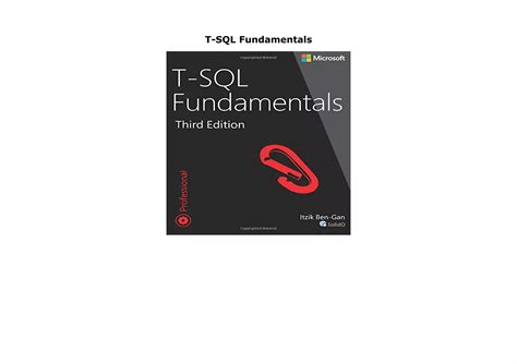 T Sql Fundamentals Pdf
