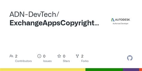 GitHub ADN DevTech ExchangeAppsCopyrightProtectionExample