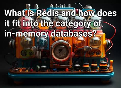 What Is Redis And How Does It Fit Into The Category Of In Memory