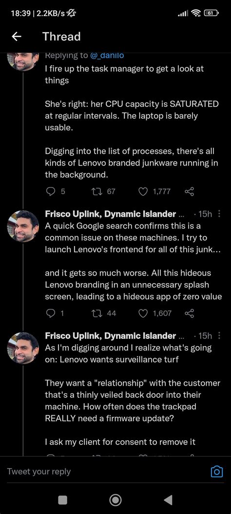 So Whats Our Counter Argument R Thinkpad