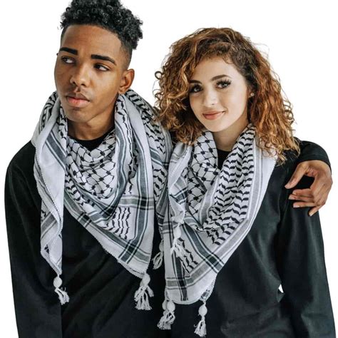 Keffiyeh Scarf Palestinian Shemagh Herbs Souq