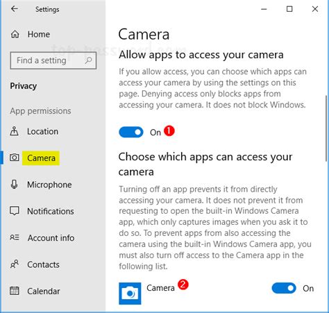 Ways To Fix Camera App Not Working In Windows Password Recovery