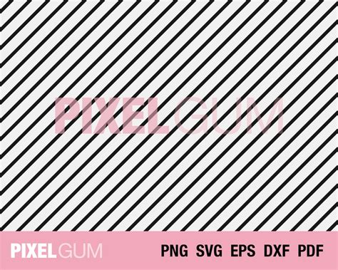 Seamless Diagonal Line Pattern Svg Editable Stripes Pattern Svg Eps Dxf Png Pdf Etsy