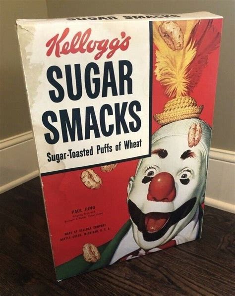 Bradys Bunch Of Lorain County Nostalgia Introducing Kelloggs Sugar Smacks Cereal Nov 1953