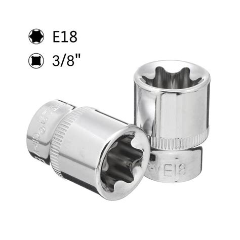 5pcs E18 3 8 Inch Torx Star Bit Sockets Set Hand Repair Tools 3 8 Pattern Sleeve E18 Daraz Pk