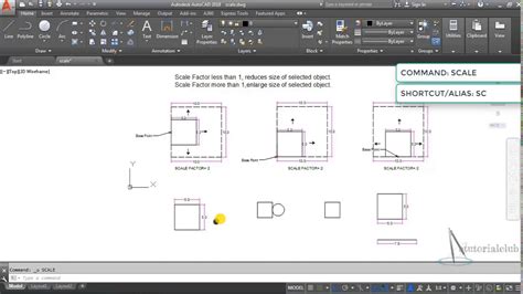 HOW TO SCALE IN AUTOCAD WITH REFERENCE POINTS COPY HINDI YouTube