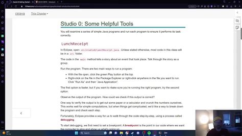 Cse131 Studio 0 Review Youtube