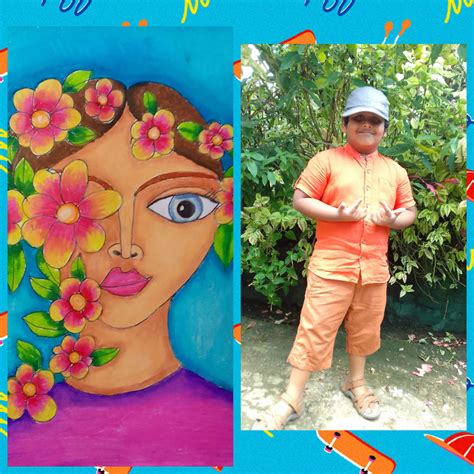 අකී පළමු ස්ථානය ලෝක ලමා දිනය වෙනුවෙන් පැවති චිත්‍ර