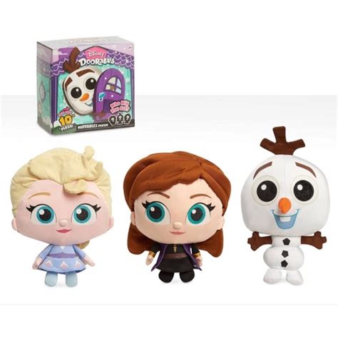 Disney Toys Disney Doorables Frozen Elsa Anna Olaf Puffables Mystery Stuffed Character Plush
