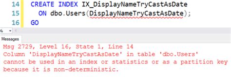 Making Trycast And Tryconvert Queries Faster With Indexed Computed