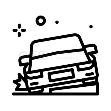 车祸免抠元素 车祸 素材免费下载 512像素 Svg格式 编号52706657 千图网